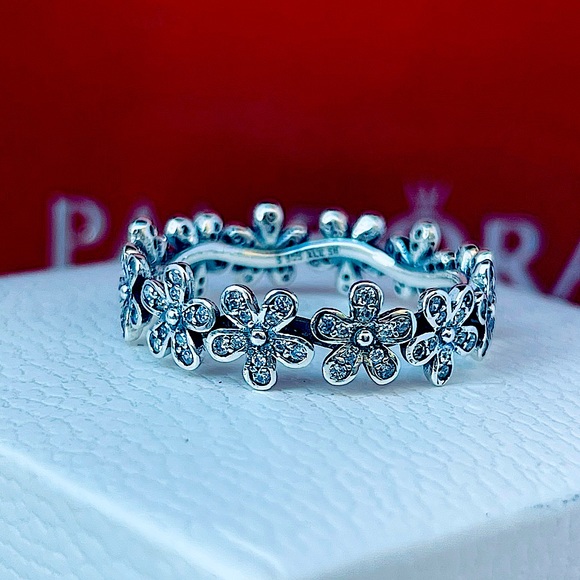Pandora | Jewelry | Authentic Pandora Daisy Ring Size 6 | Poshmark